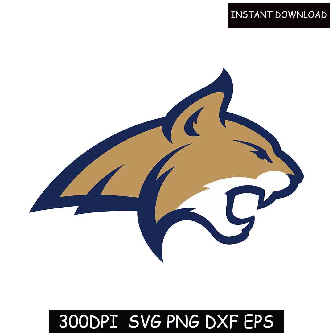 Montana State Bobcats SVG PNG JPEG | Inspire Uplift