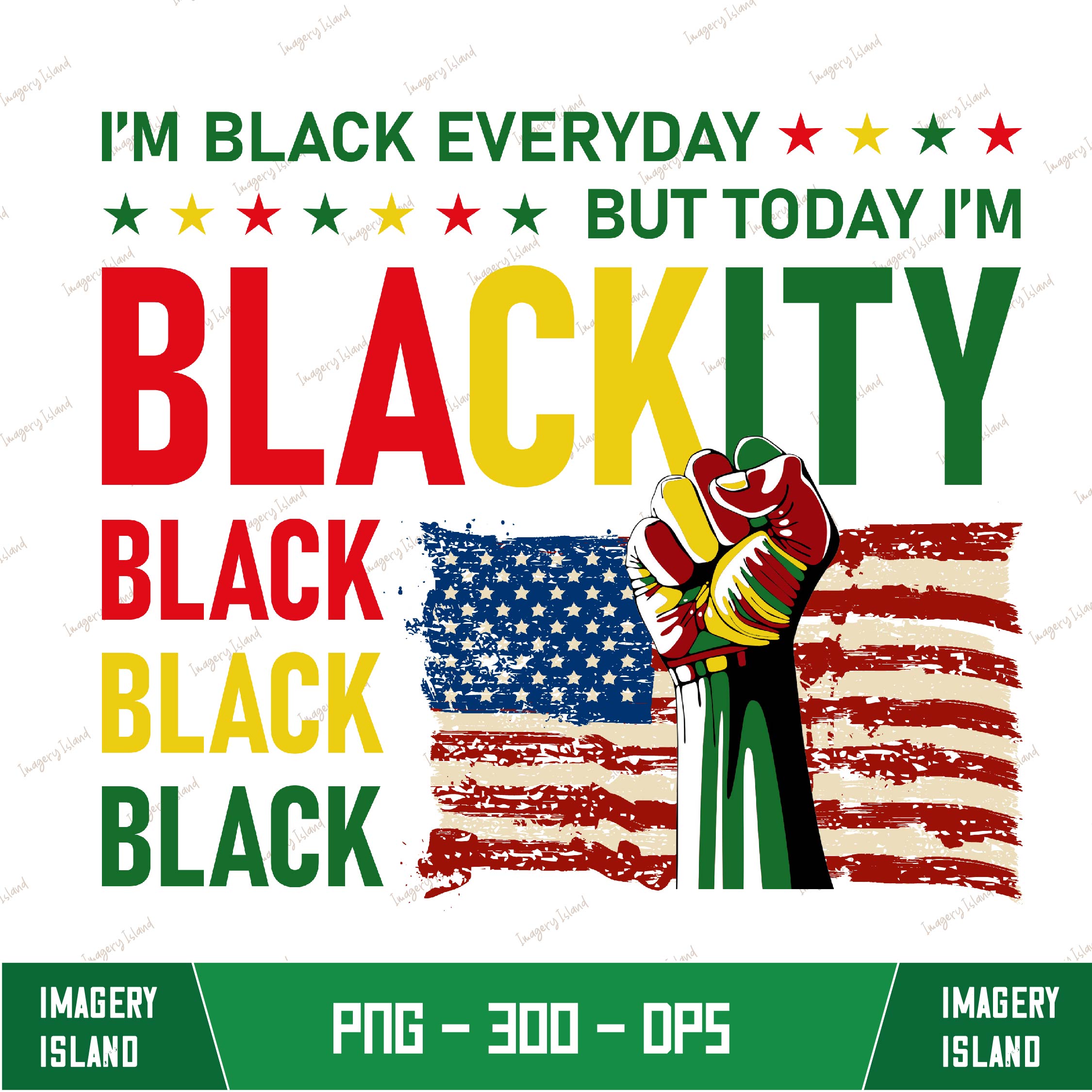 The Black Everyday Sublimation, Blackity png, Equality Right - Inspire ...