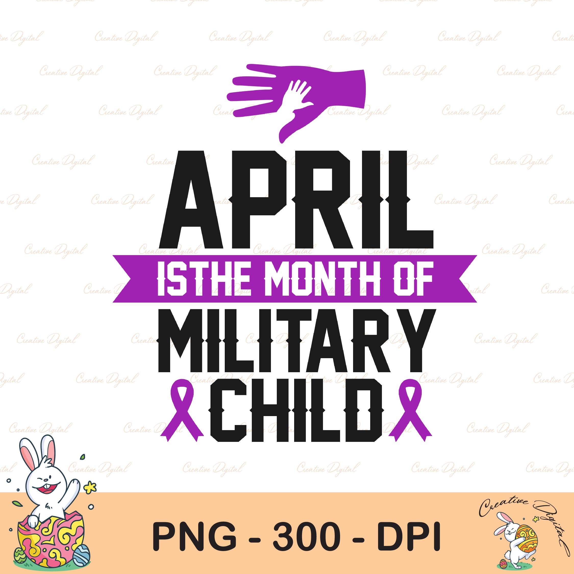 April is the Month of Military Child PNG, April Is The Month - Inspire ...