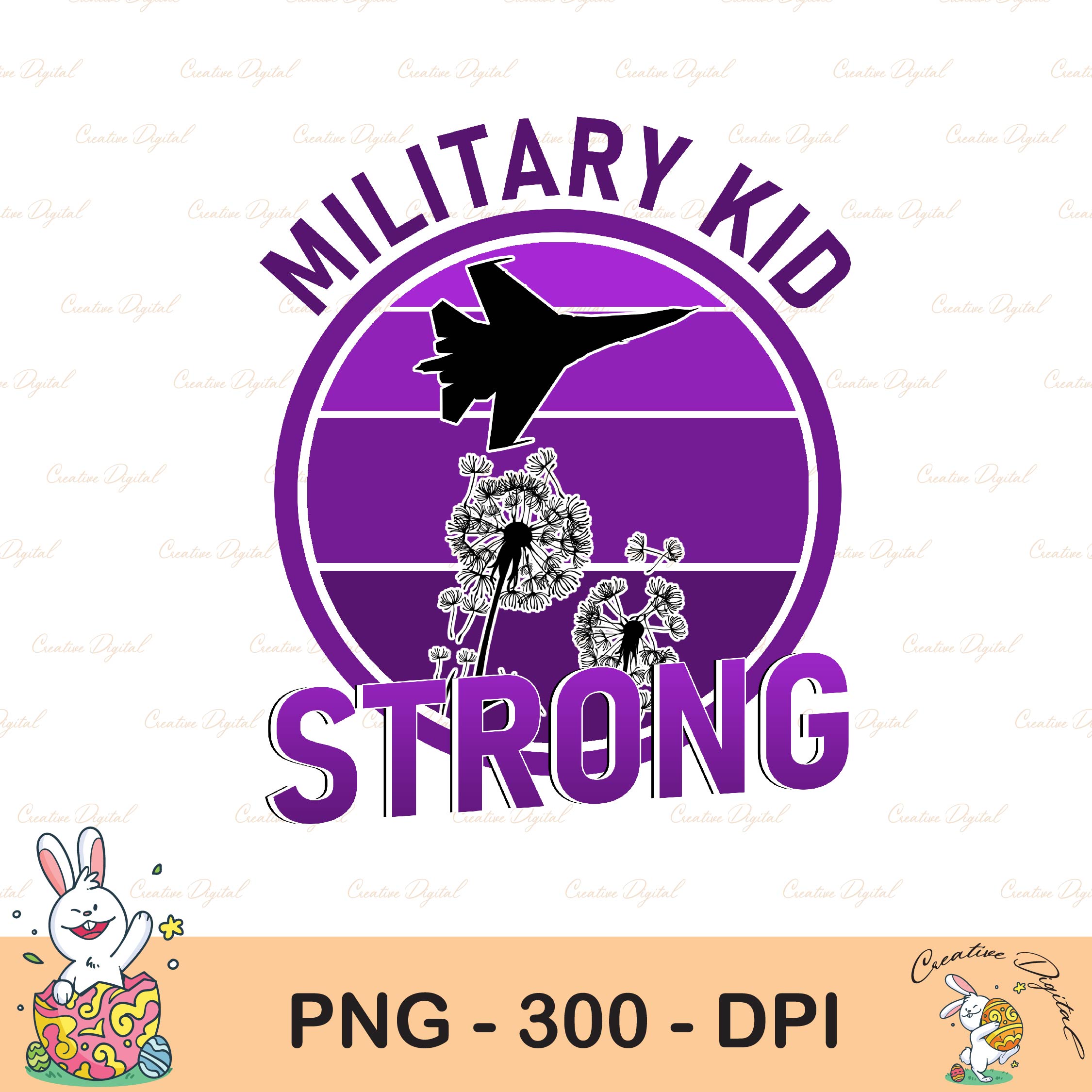 Military Kid STRONG Sublimation - Inspire Uplift
