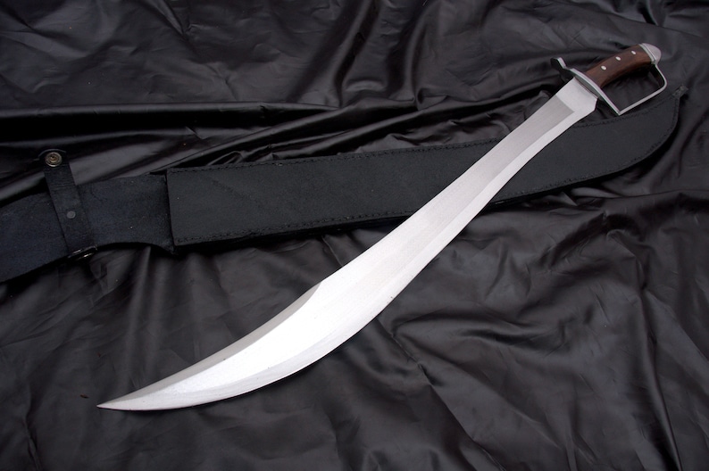 30 inches HAND-FORGED CARBON STEEL BLADE Scimitar Sword D-Gu | Inspire ...