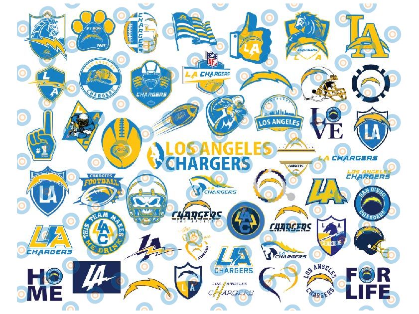 52 Files Los Angeles Chargers, Los Angeles Chargers svg, Los | Inspire ...