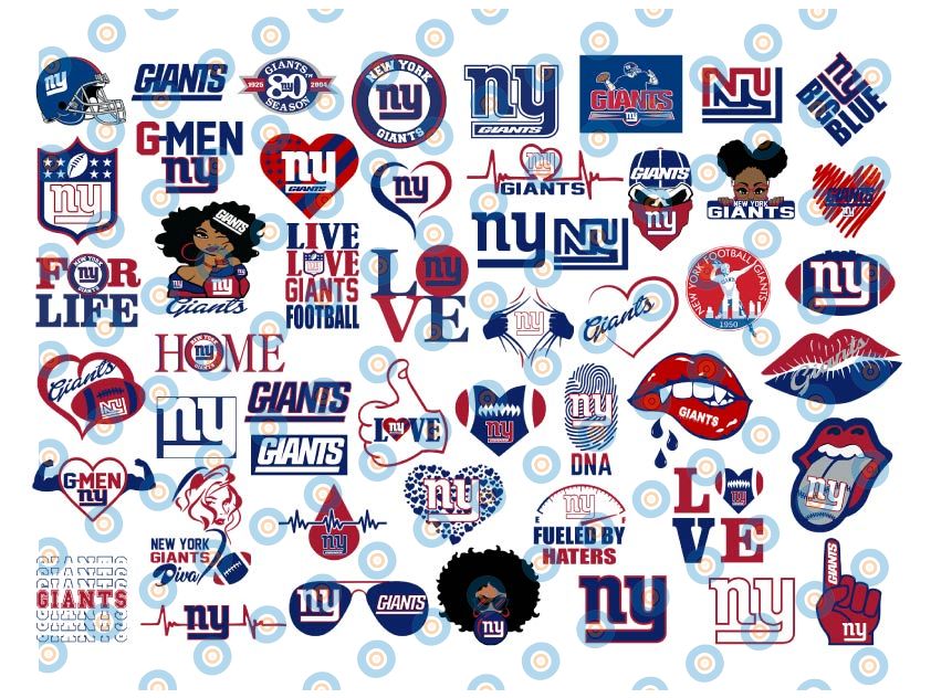 50 Files New York Giants Svg Bundle, New York Svg, Giants sv | Inspire ...