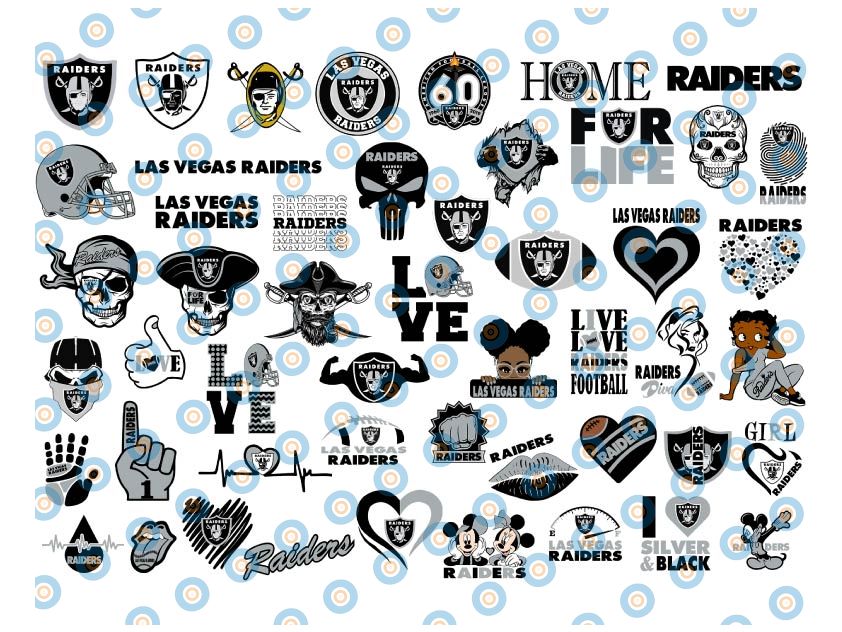 50 Files Las Vegas Raiders Svg Bundle, Las Vegas Svg, Las Ve | Inspire ...