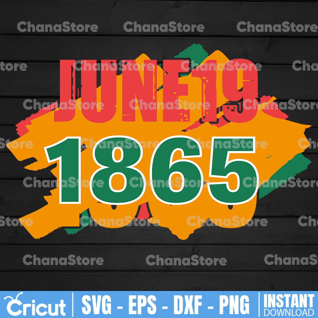 Juneteenth Box June 19, 1865 SVG Cricut or Silhouette Cut Fi | Inspire ...