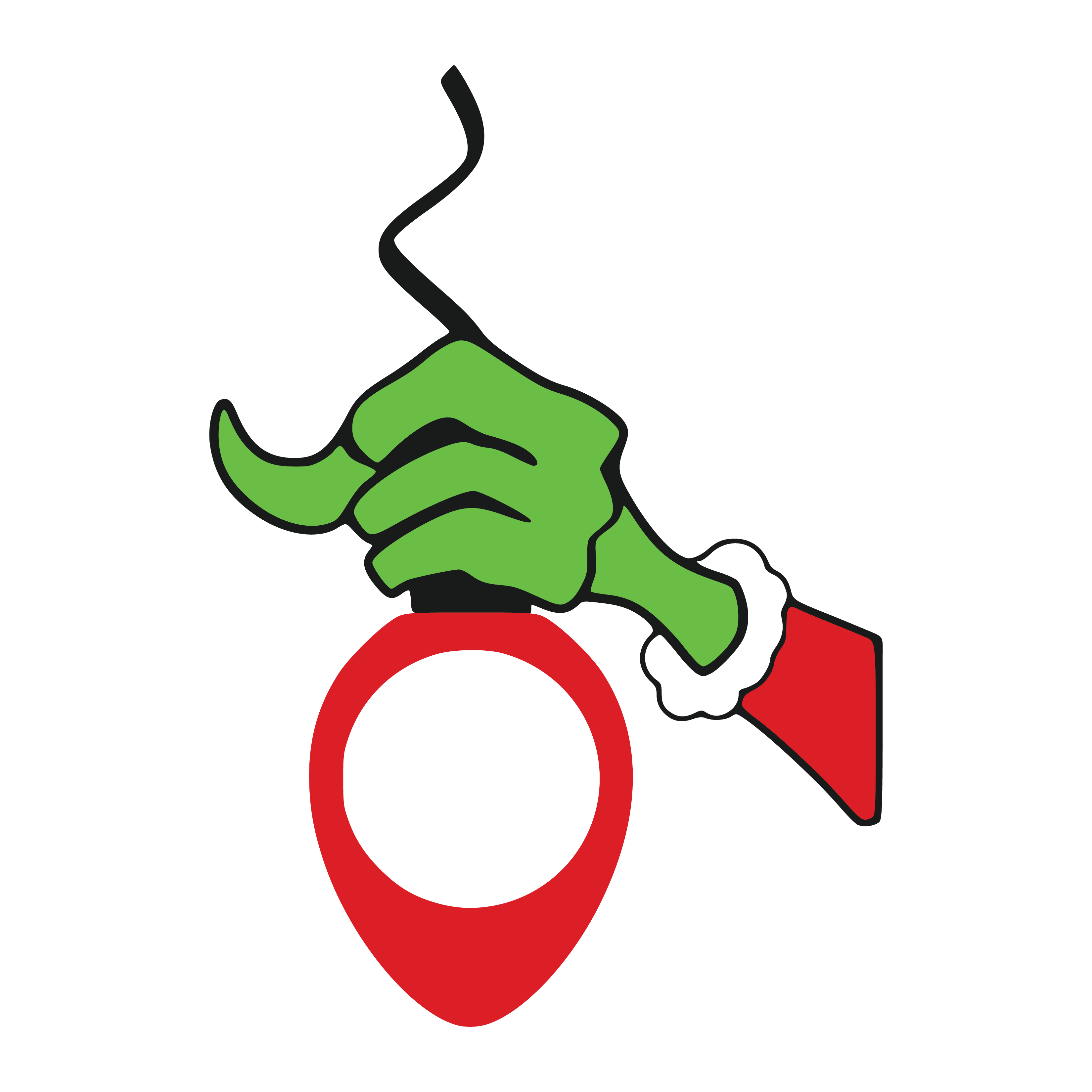 Grinch Svg layered, Christmas Svg, Grinch Face, Grinch Hand - Inspire ...