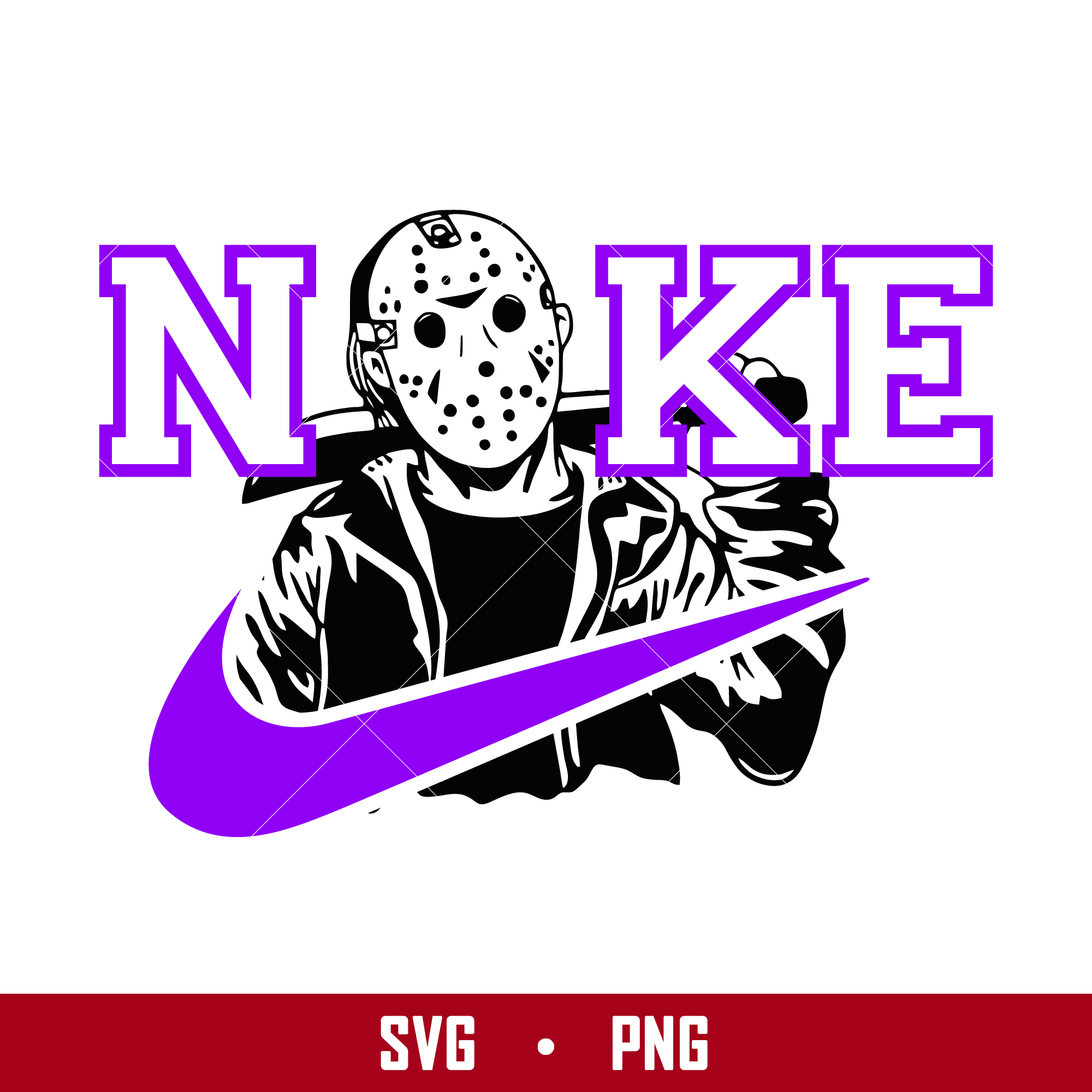 Jason Voorhees Nike Logo Svg, Nike Logo Svg, Jason Voorhees - Inspire ...