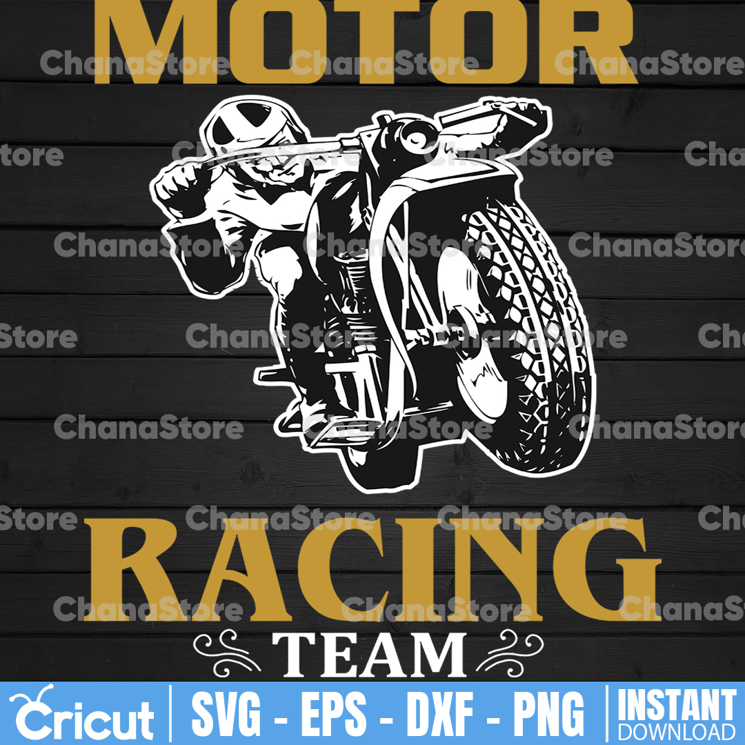 Motor Racing Team SVG, Dirt Bike svg motor cross svg eps dxf - Inspire ...