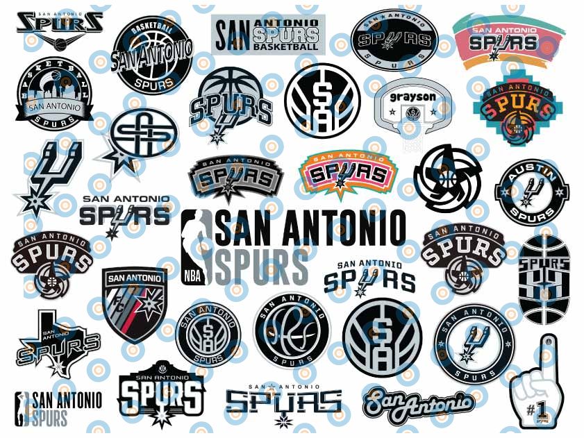 35 Files San Antonio Spurs SVG, NBA Basketball bundle svg,N | Inspire ...