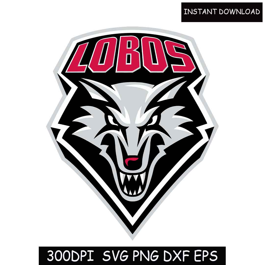University Of New Mexico Lobos Athletics SVG | Inspire Uplift