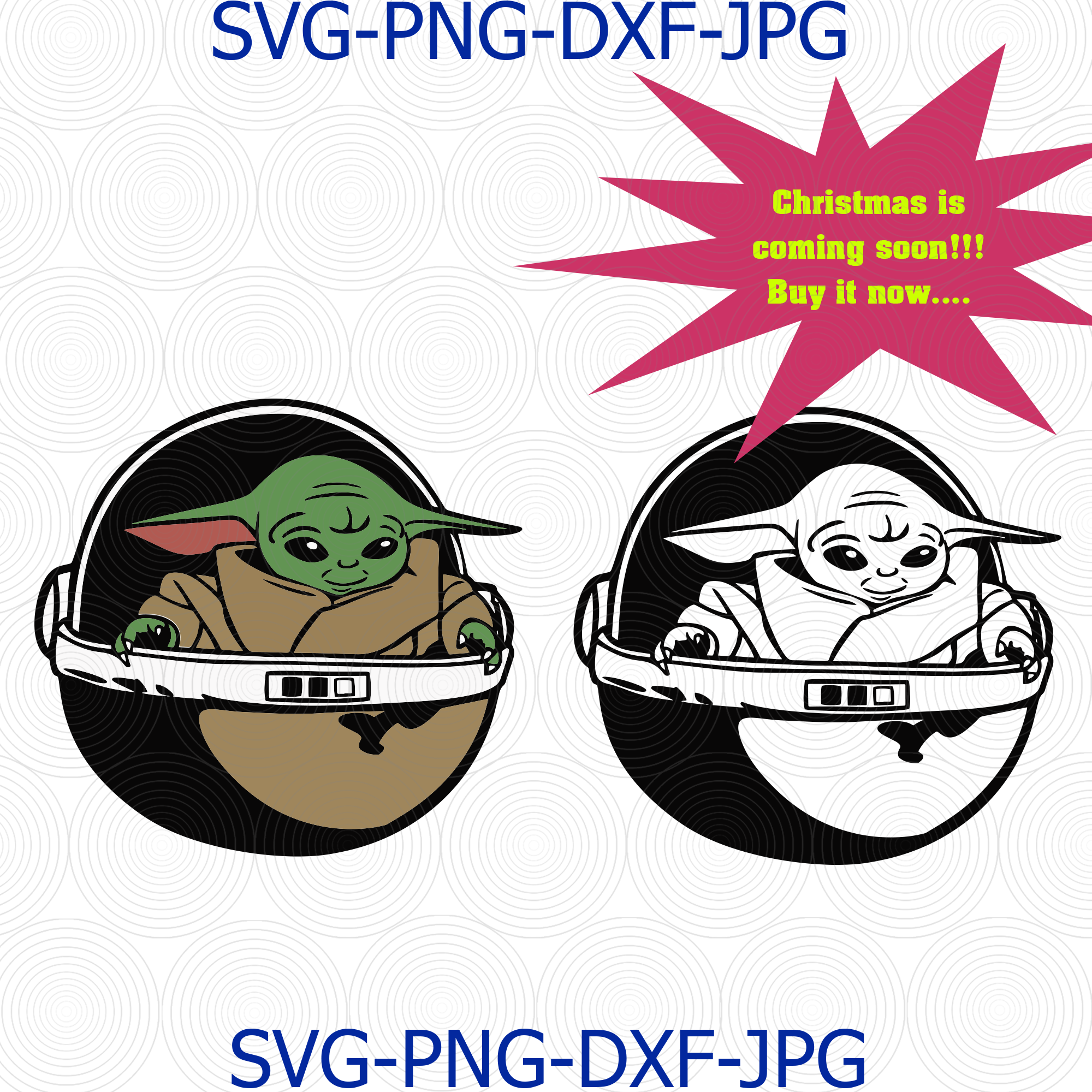 Baby Yoda Vector, Baby Yoda Silhouette, jedi svg, star wars - Inspire ...