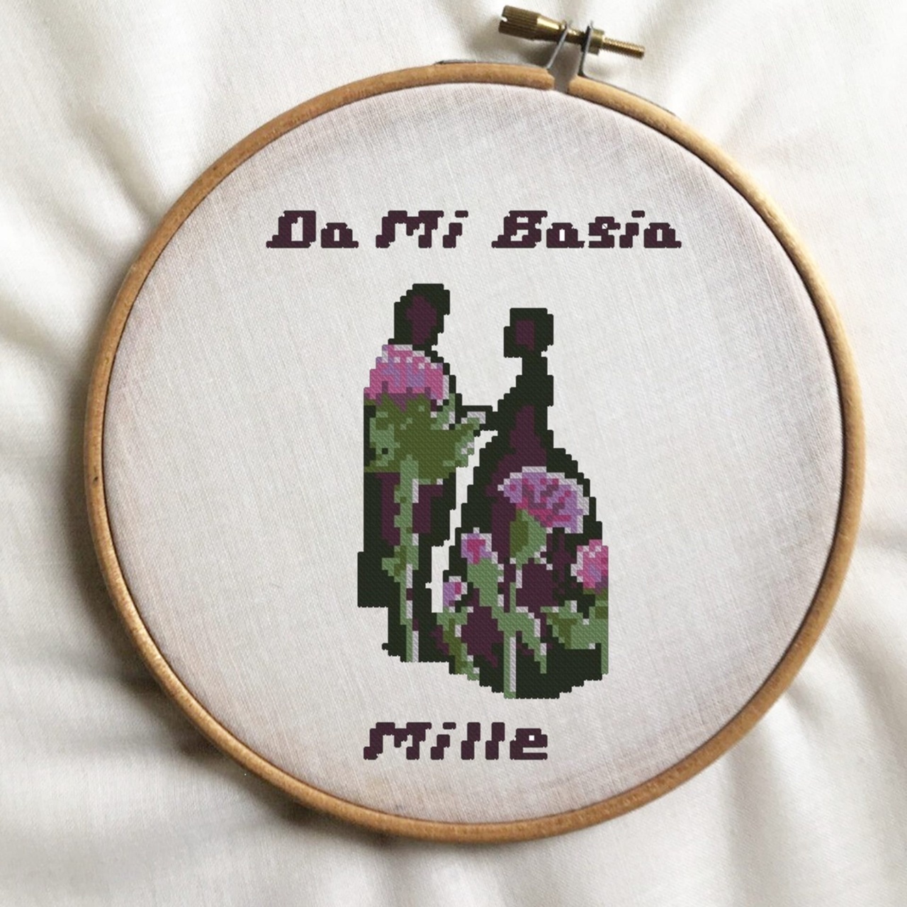 Outlander Modern Cross Stitch Pattern Embroidery Hoop Art In - Inspire ...