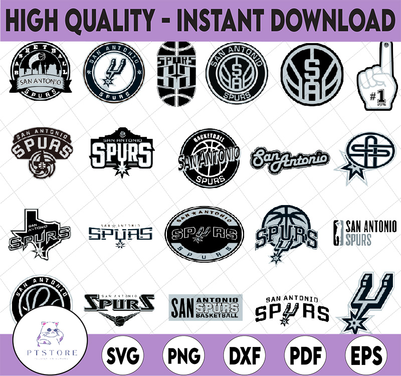 21 Files San Antonio Spurs SVG, NBA Basketball bundle svg,N | Inspire ...