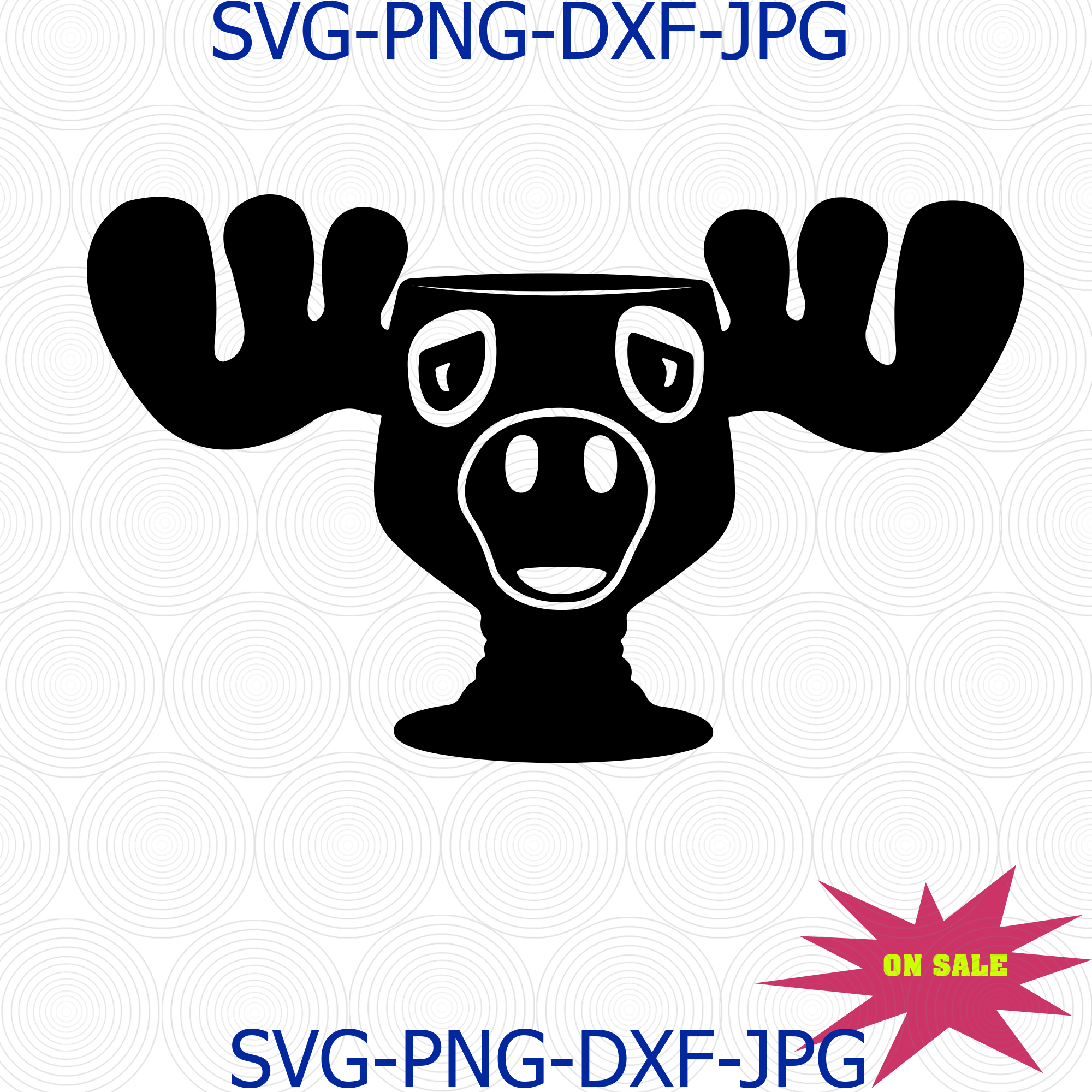 Moose Mug SVG, Can I Refill Your Eggnog For You National Lam | Inspire ...