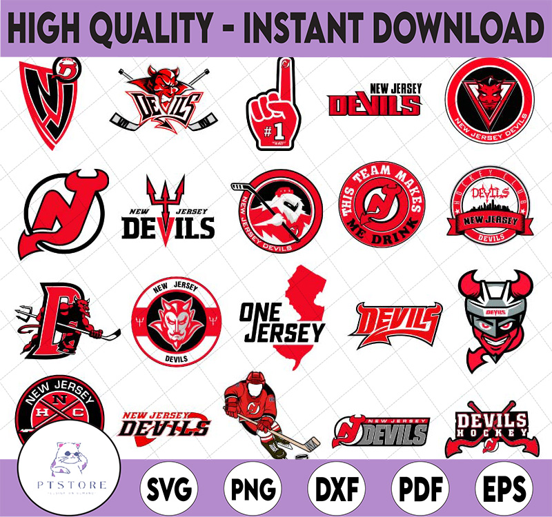 20 Files New Jersey Devils Bundle Svg, Devils Svg, NHL svg, | Inspire Uplift