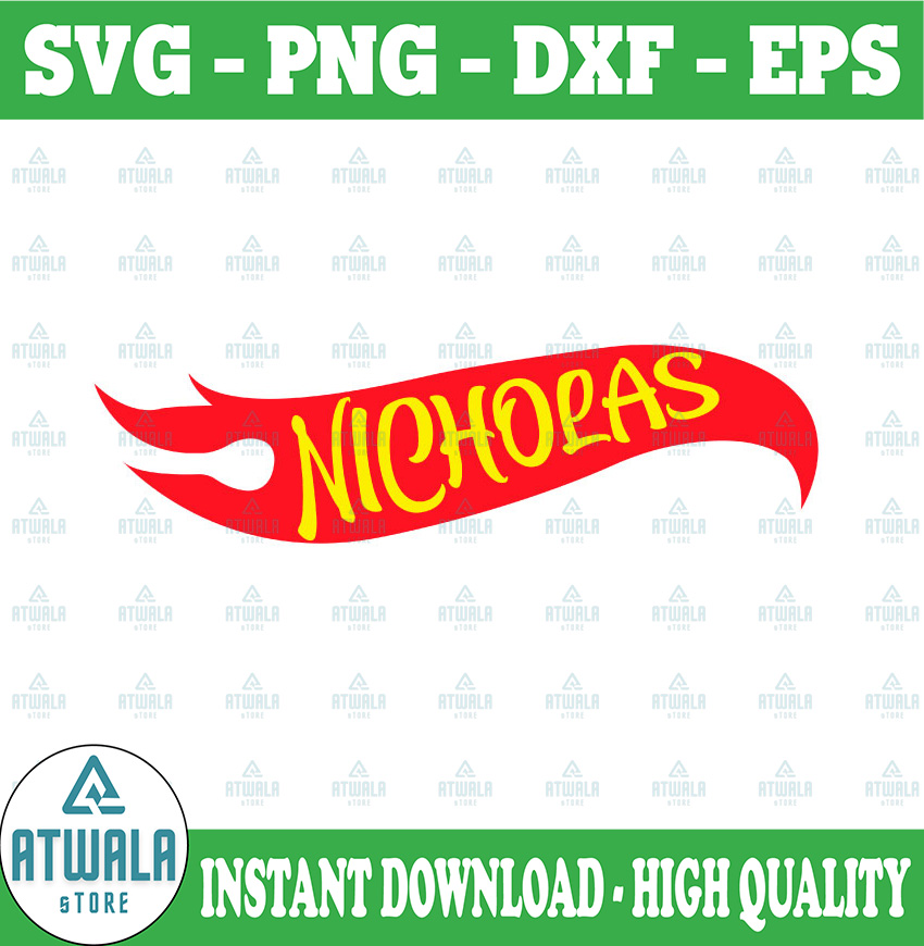 Personalized Name Hot Wheels custom logo with name, logo per | Inspire ...