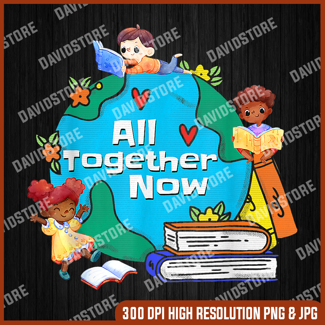All Together Now Summer Reading 2023 Library Books Librarian - Inspire ...
