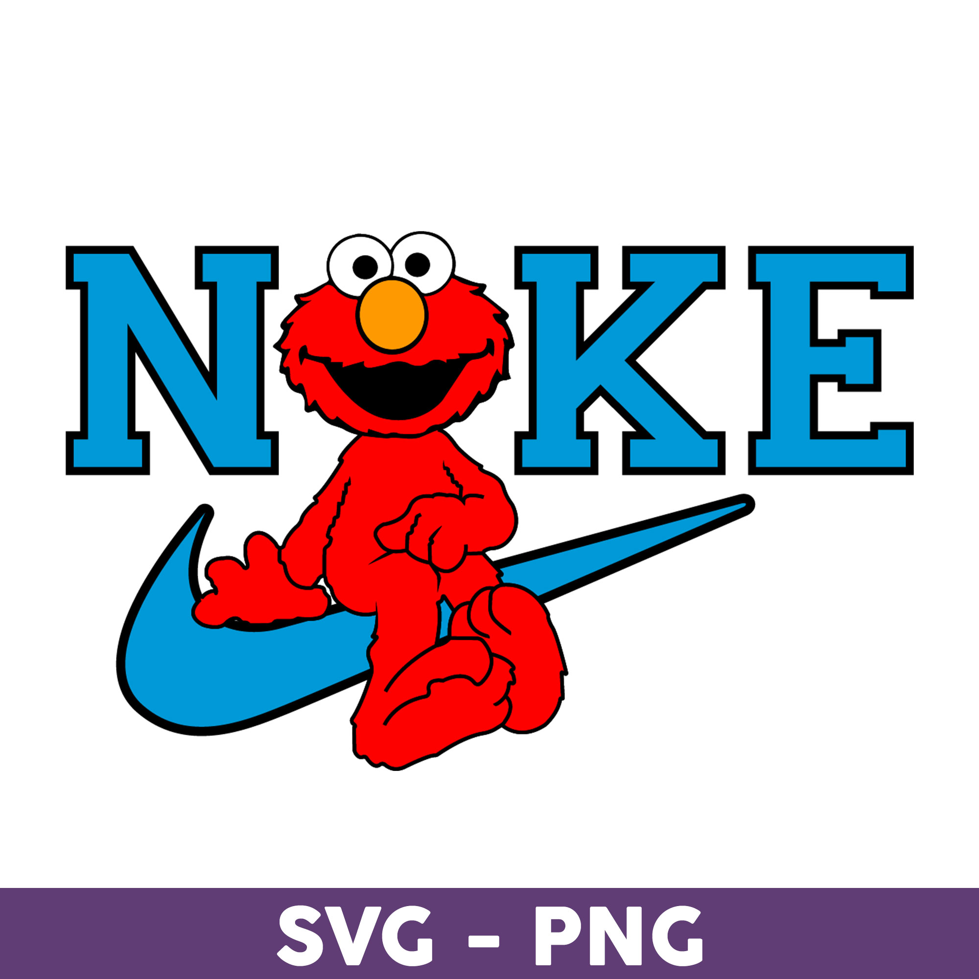 Nike Elmo Svg, Nike Logo Svg, Elmo Svg, Nike Sesame Street S | Inspire ...