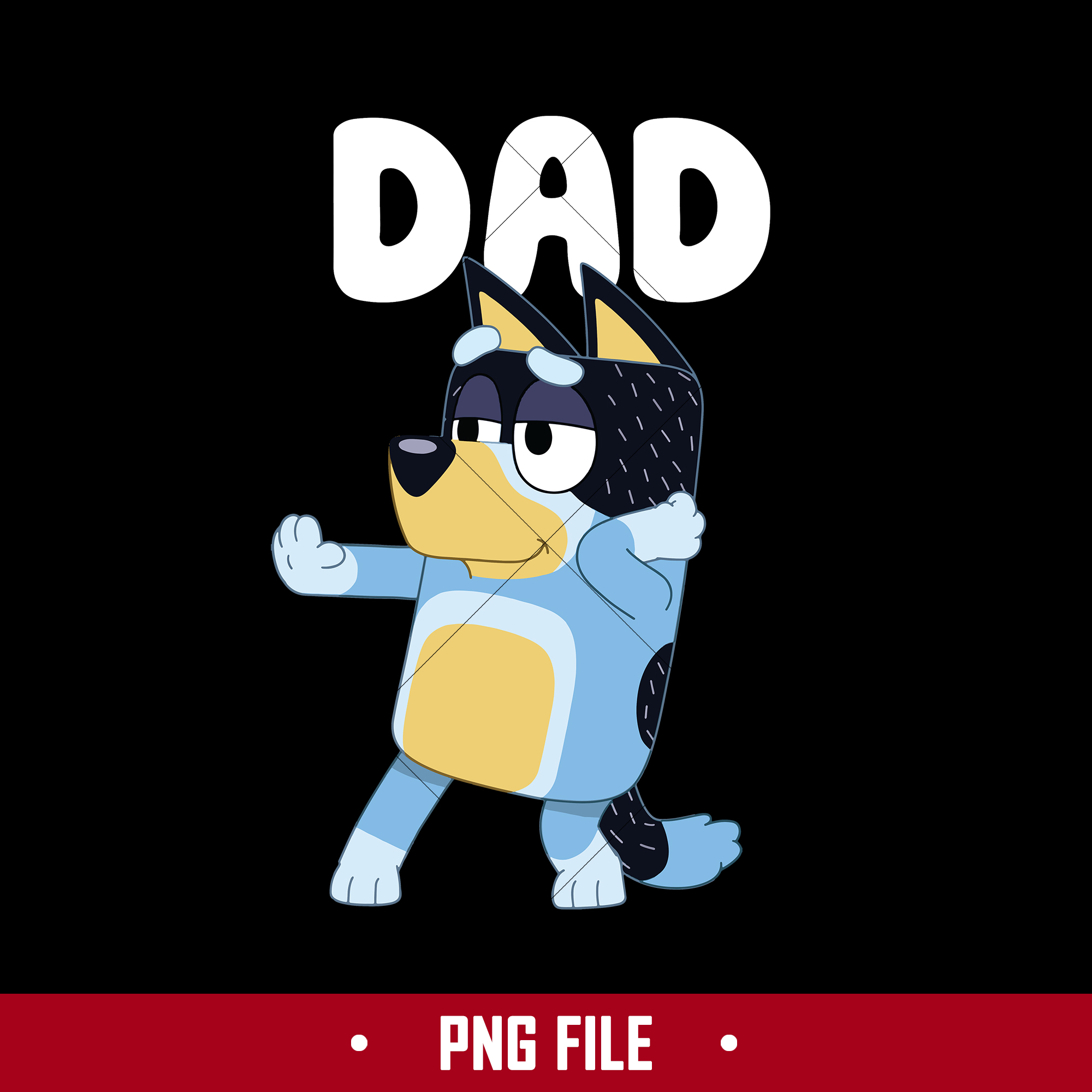 Bluey Bandit Dad Png, Bandit Dad Png, Bluey Png, Cartoon Png | Inspire ...