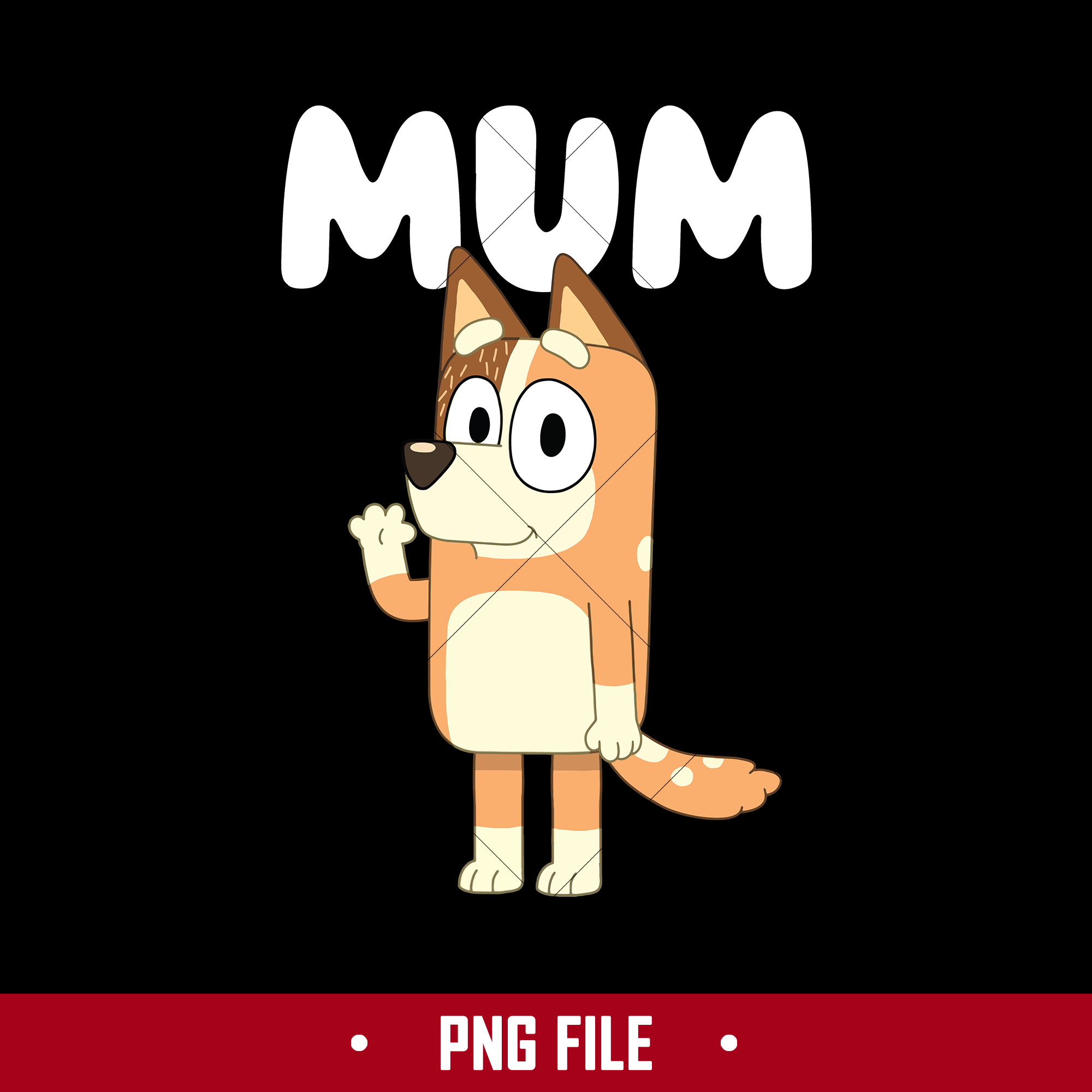 Chilli Mum Png, Bluey Chilli Dog Png, Bluey Png, Cartoon Png | Inspire ...