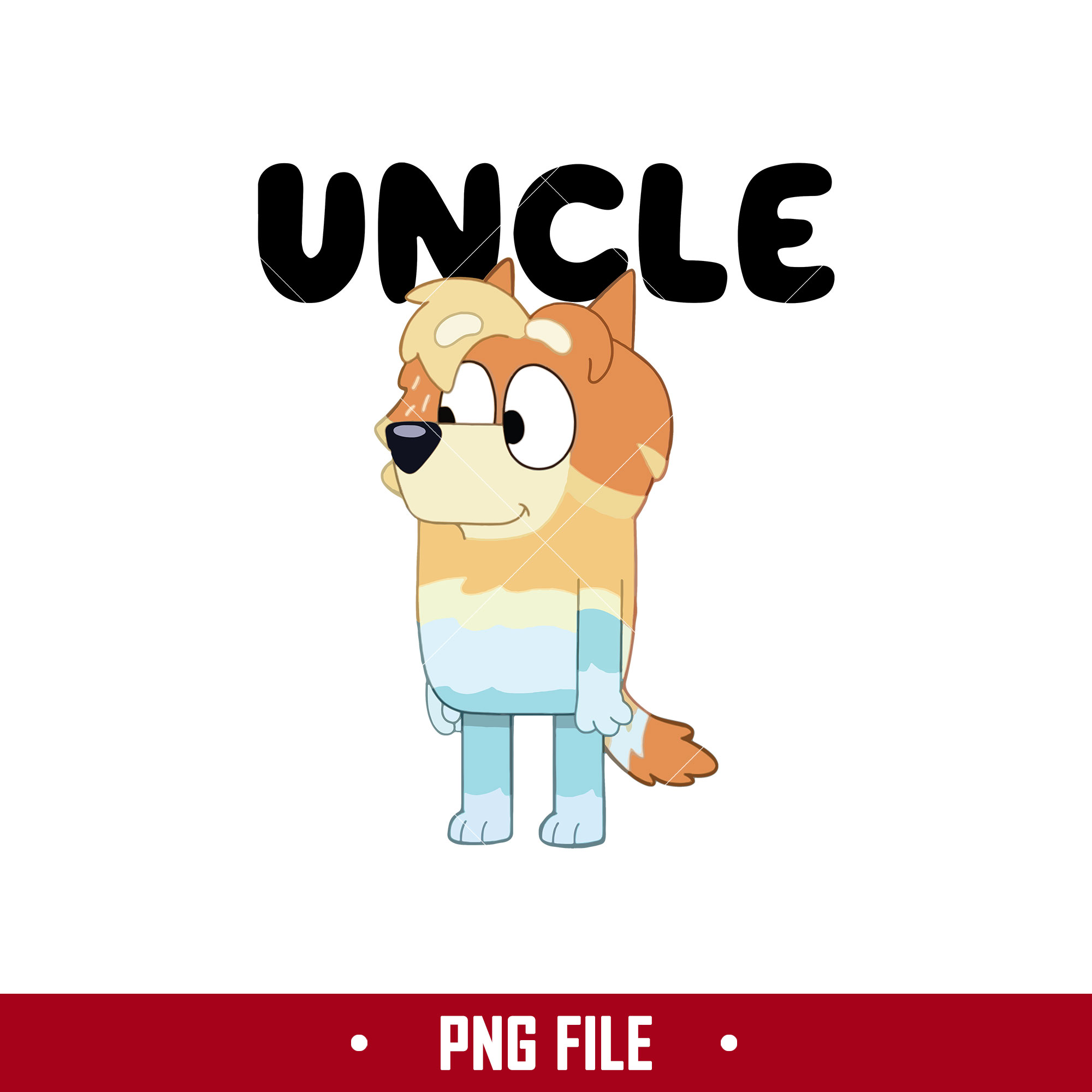 Bluey Dog Uncle Png, Bluey Heeler Png, Bluey Png, Cartoon Pn | Inspire ...