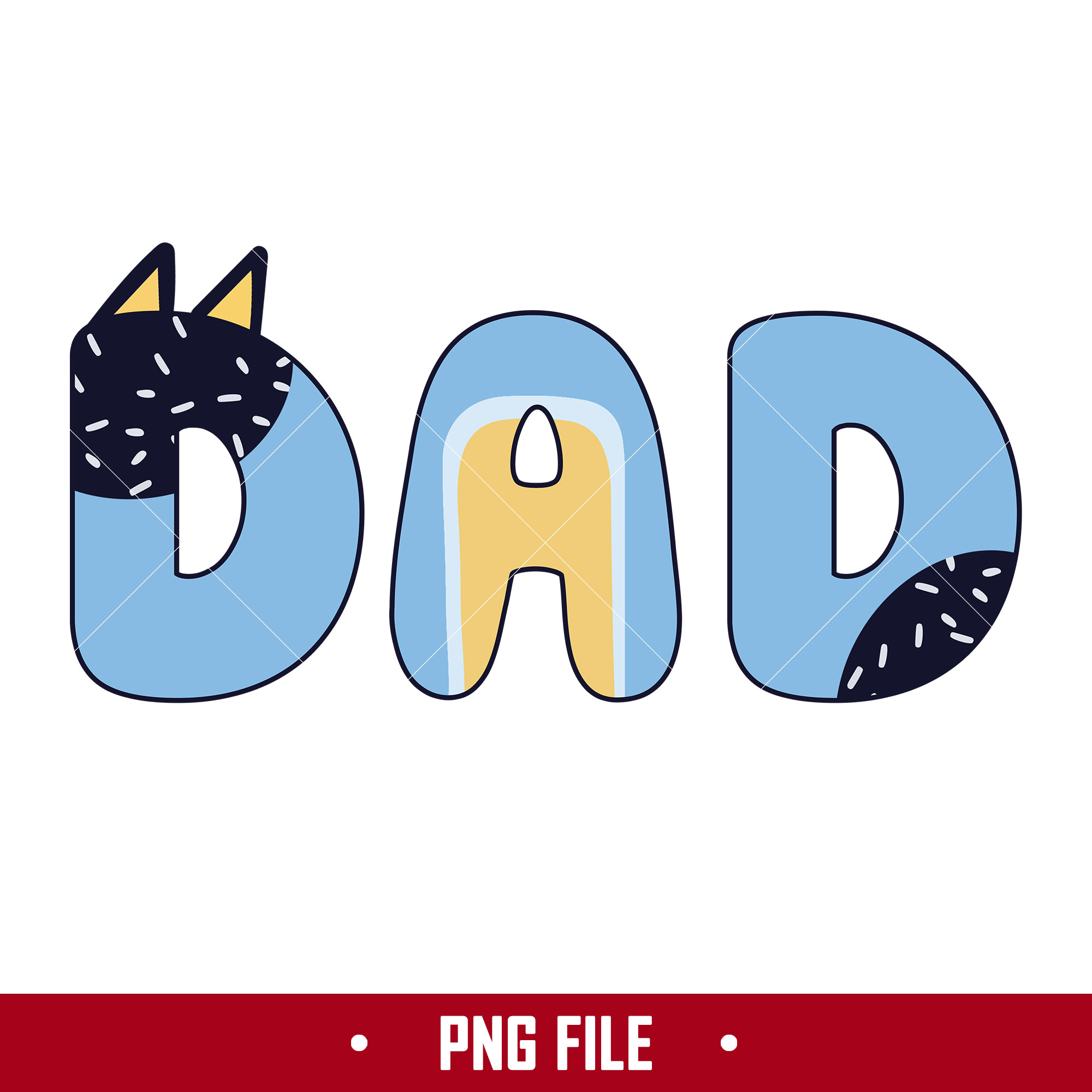 Bluey Dad Png, Bluey Father's Day Png, Bluey Png, Cartoon Pn | Inspire ...