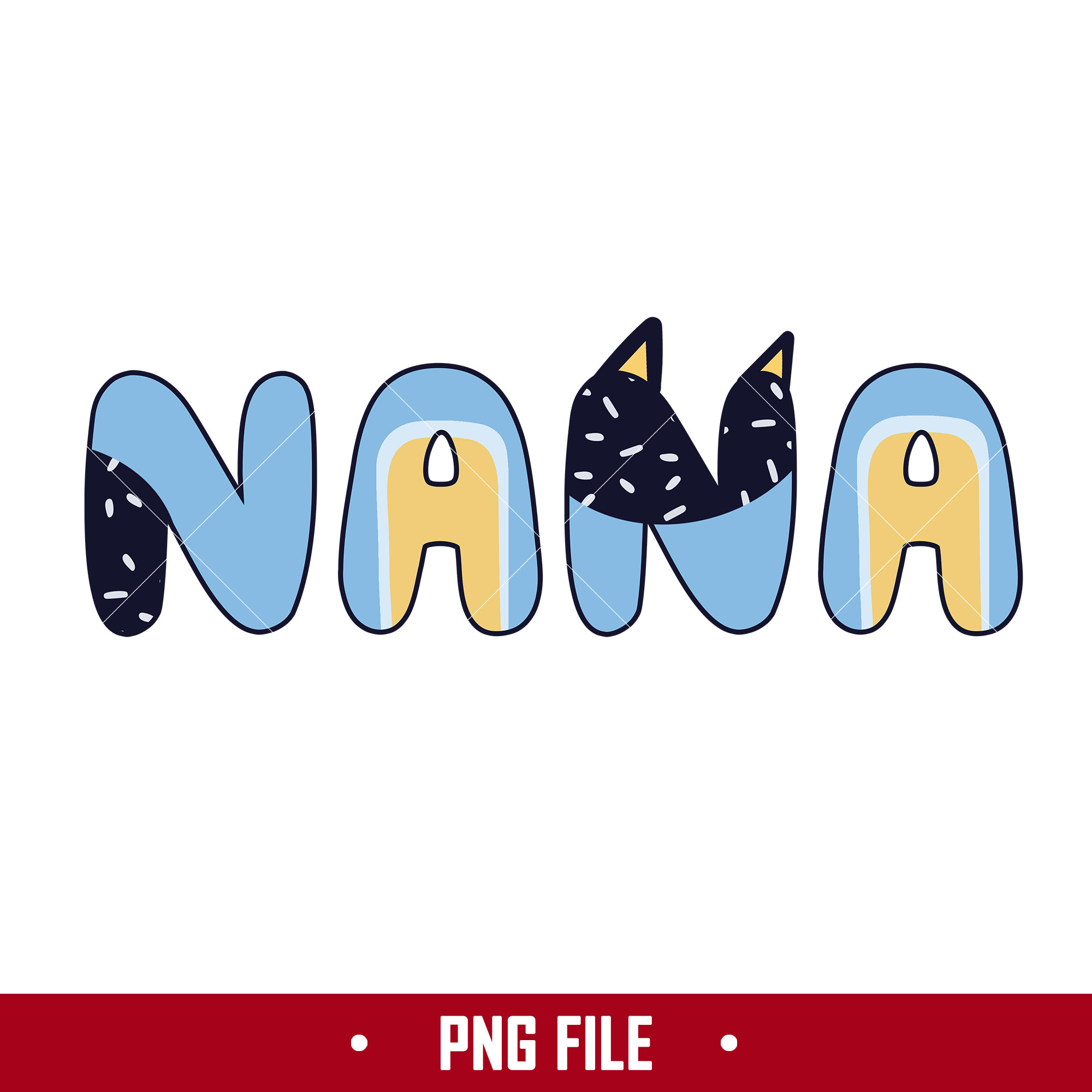 Bluey Nana Png, Bluey Mother's Day Png, Bluey Png, Cartoon P - Inspire ...