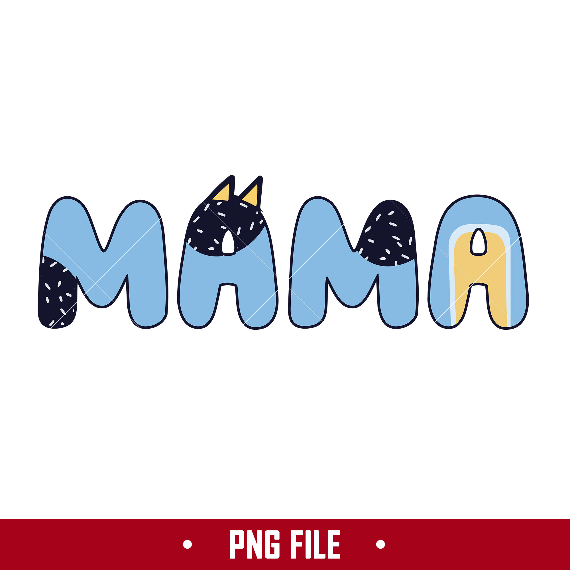 Bluey Mama Png, Bluey Dog Mama Png, Bluey Mother's Day Png, | Inspire ...