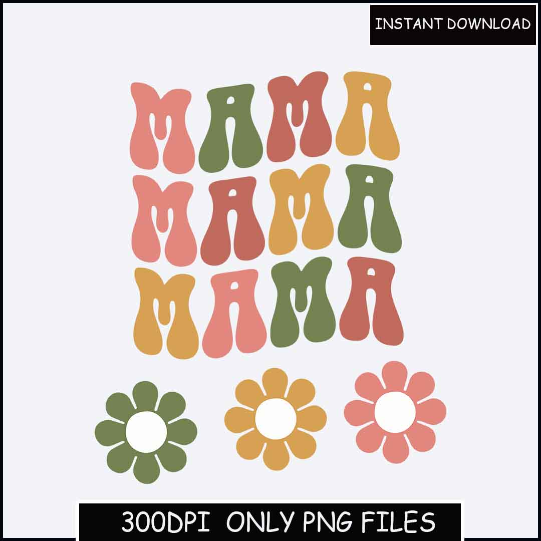 Floral Mama Png Design Mama Sublimation Design Mama Png M Inspire