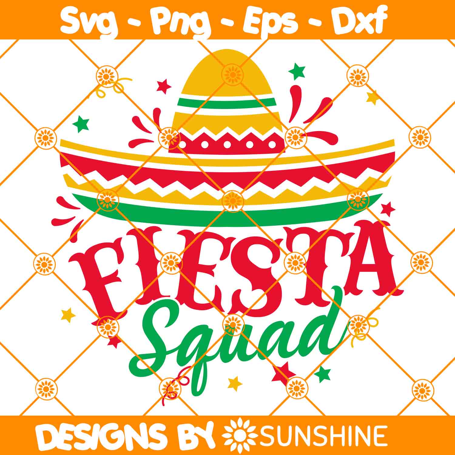 fiesta svg - Inspire Uplift