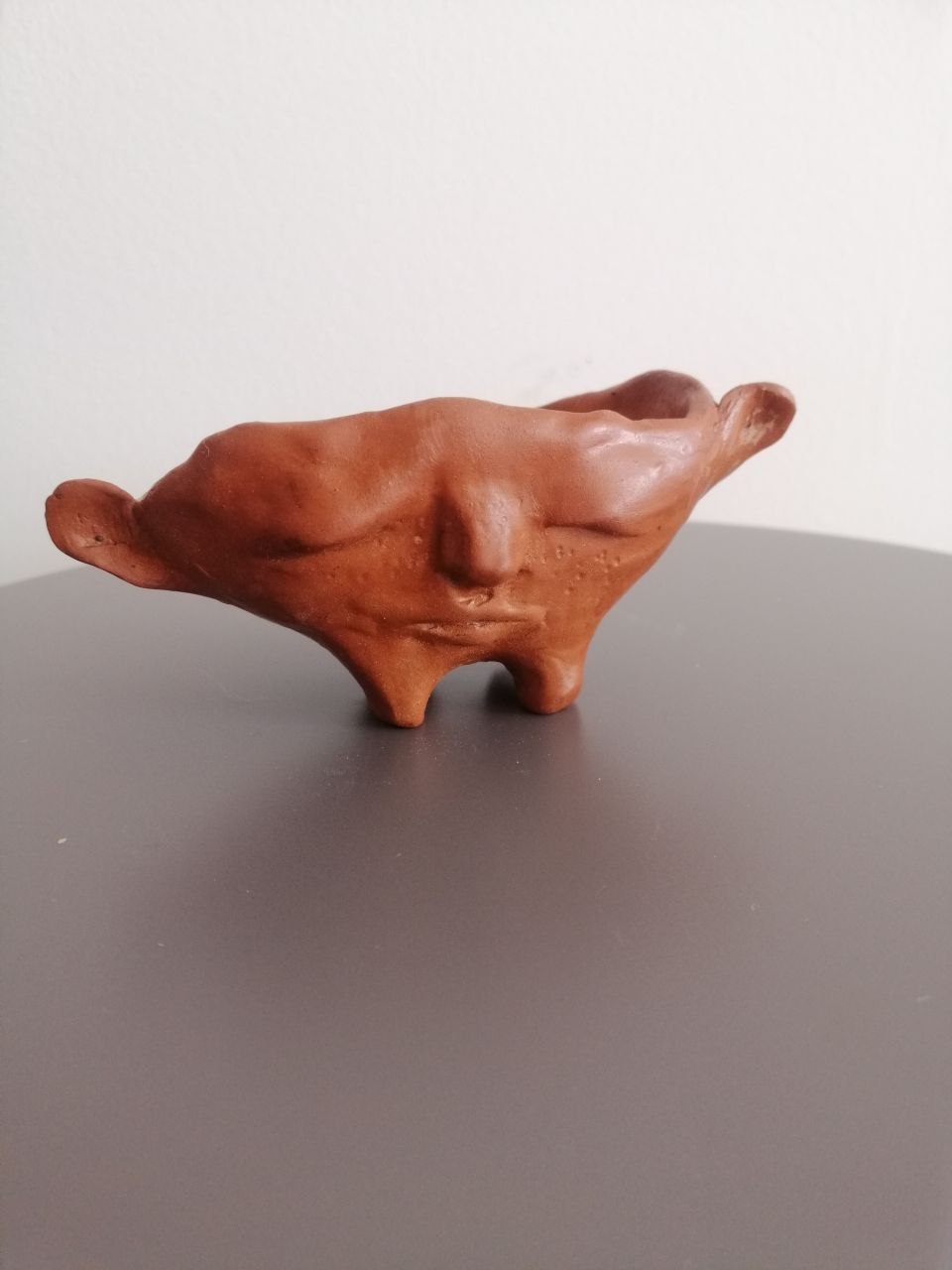 Tiny ceramic creature, succulent planter, flower pot | Inspire Uplift