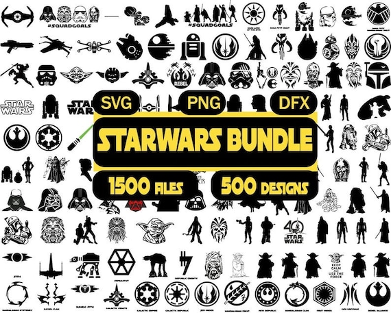 starwars svg files for cricut Star wars Svg - Png - Dxf File | Inspire ...