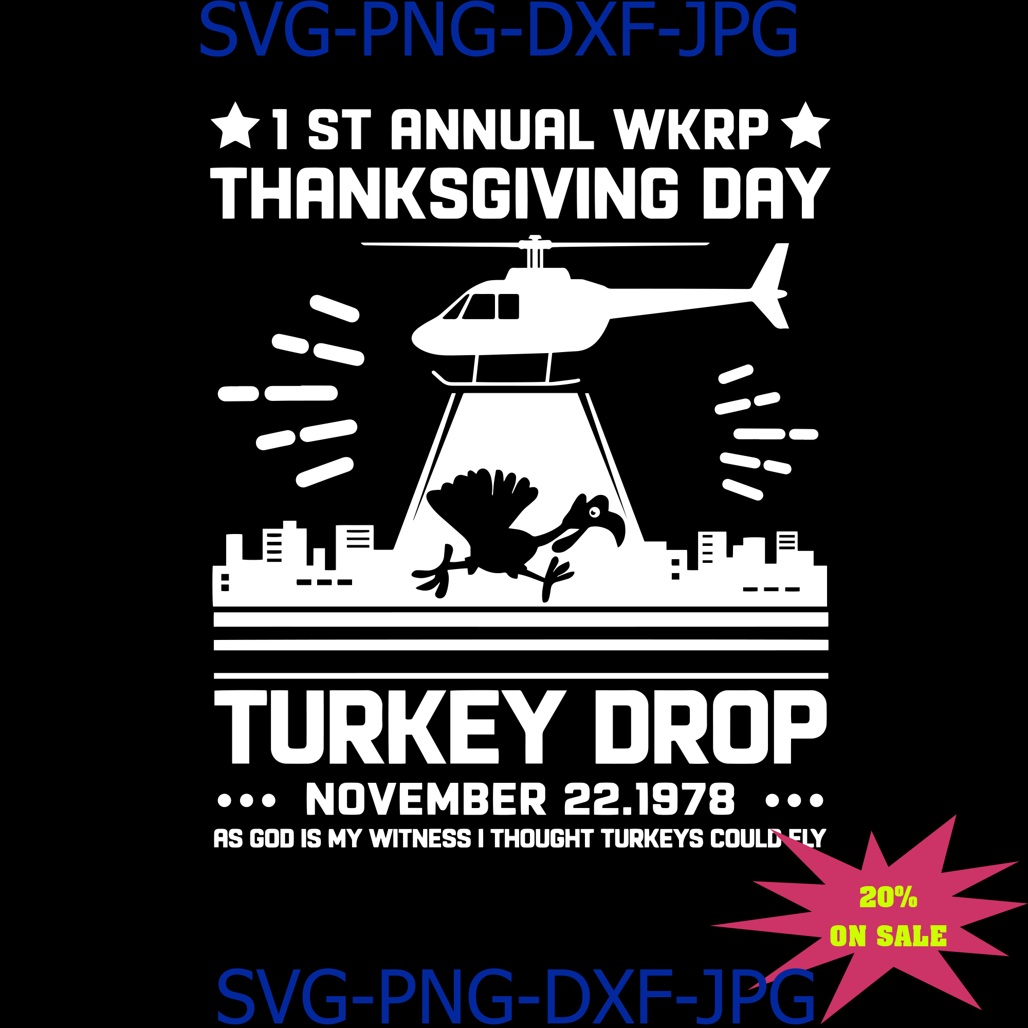 1st Annual Wkrp, Thanksgiving Day, Turkey Drop, November 22 | Inspire ...