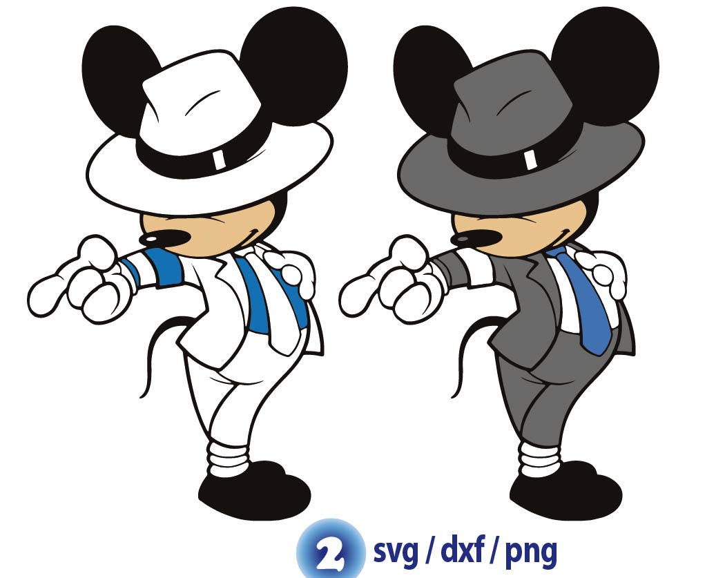 mickey michael jackson svg, mickey John Travolta svg, disney | Inspire ...