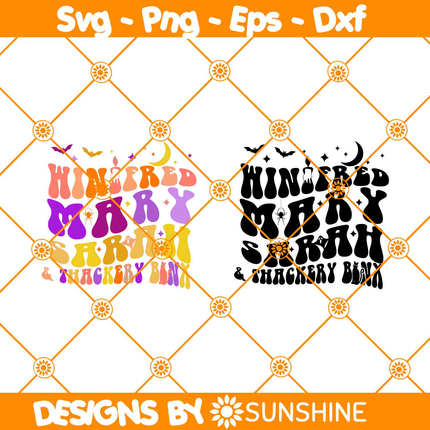 Winifred Mary Sarah and Thackery Binx Svg, Thackery Binx Svg | Inspire ...
