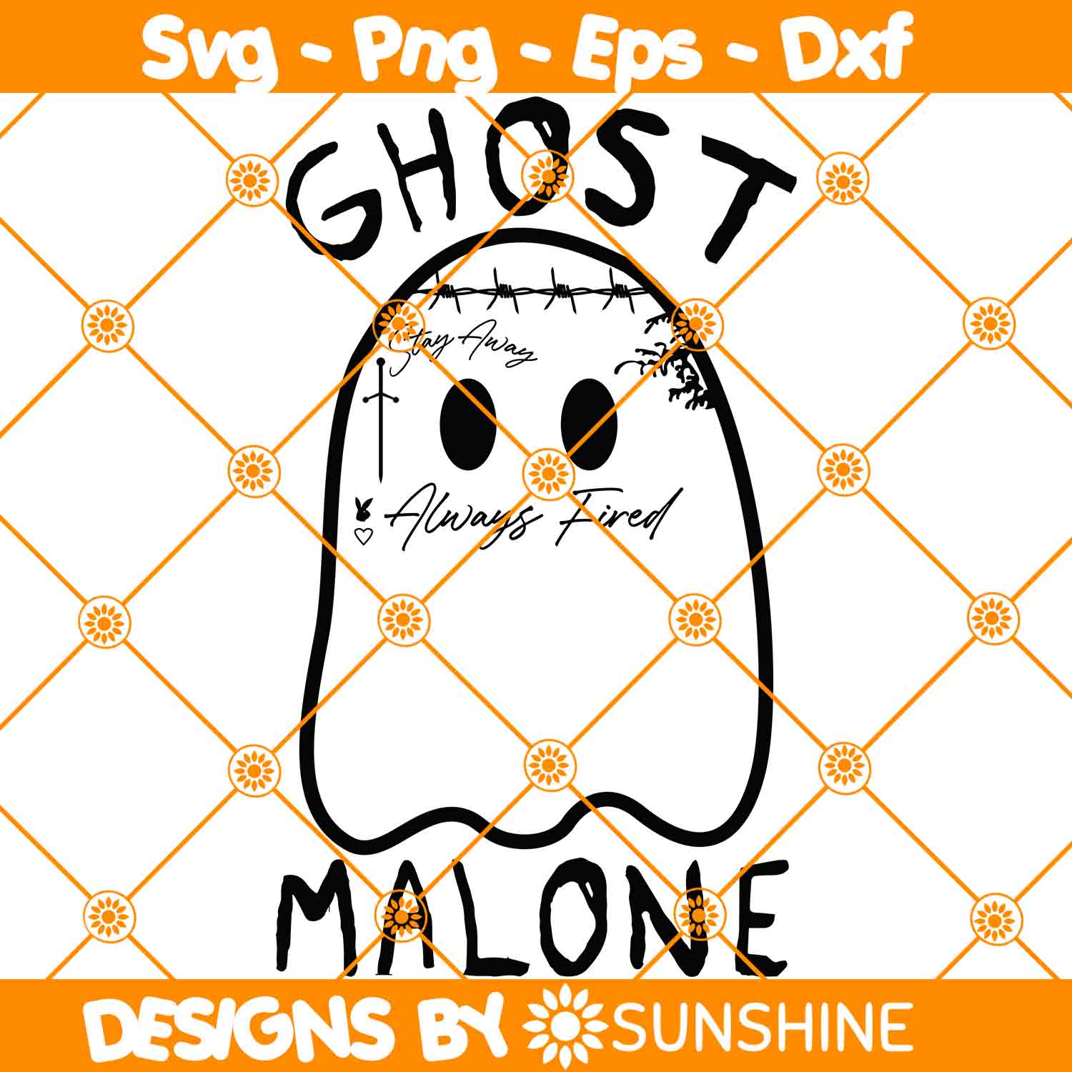 Ghost Malone Svg, Malone Singer Svg, Ghost Svg, Groovy hallo | Inspire ...