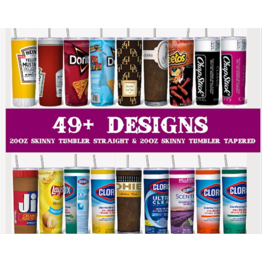 49 Tumbler Designs Bundle PNG High Quality, Designs 20 oz su | Inspire ...