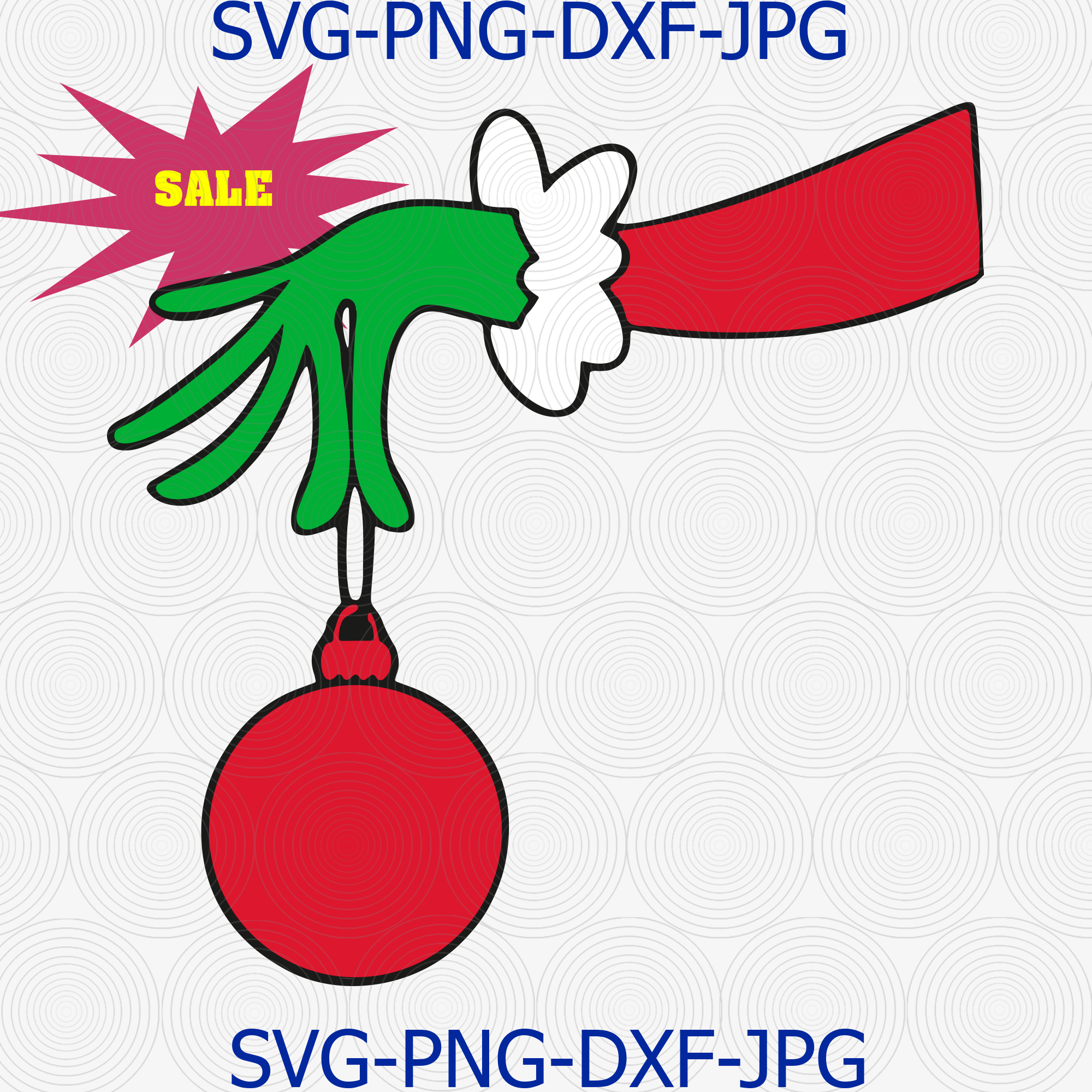 Green Hand SVG, Grinch gift,Christmas svg,Christmas preparat | Inspire ...