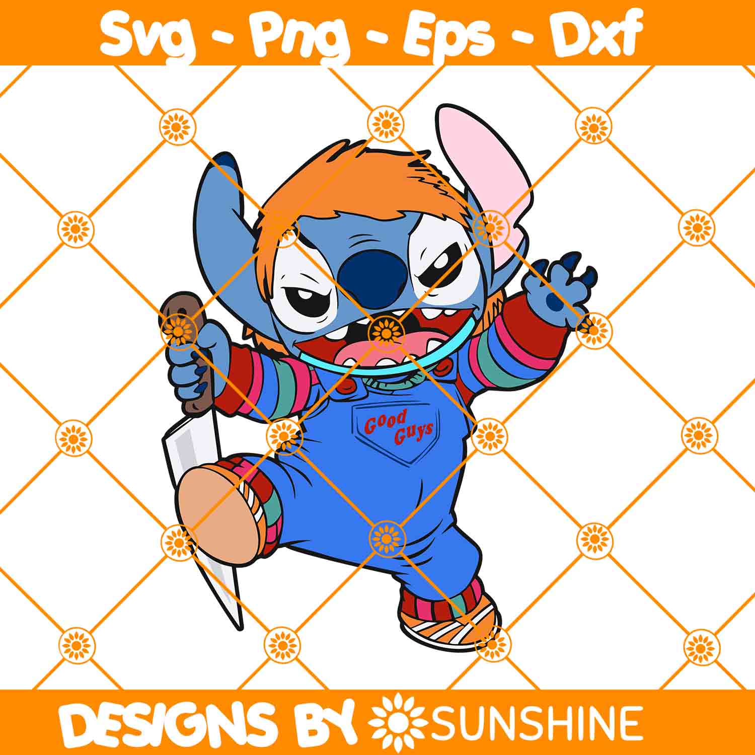 Chucky x Stitch Svg, Stitch Svg, Chucky Svg, Disney Hallowee | Inspire Uplift