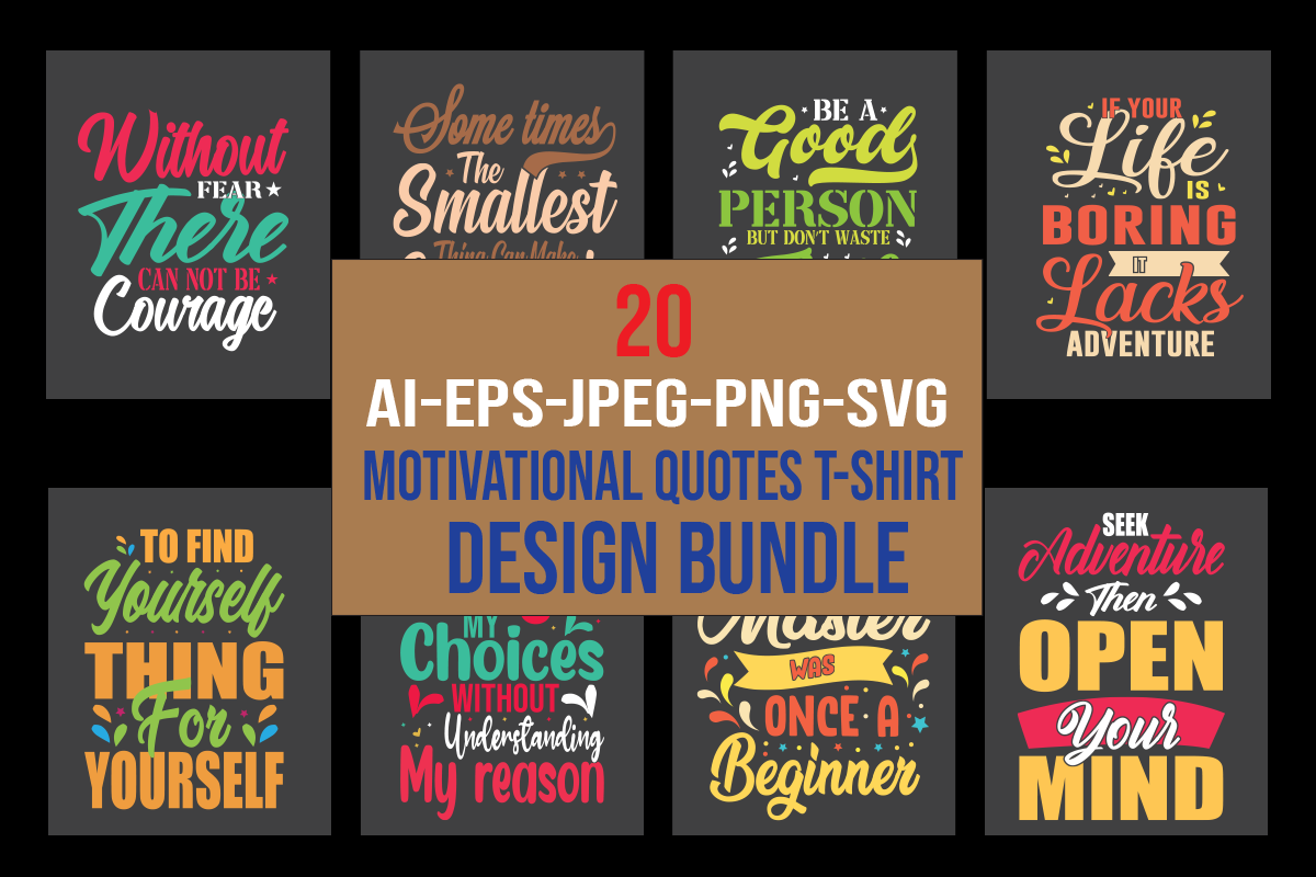 Motivational quotes Bundle, Motivational designs, Inspiratio | Inspire ...