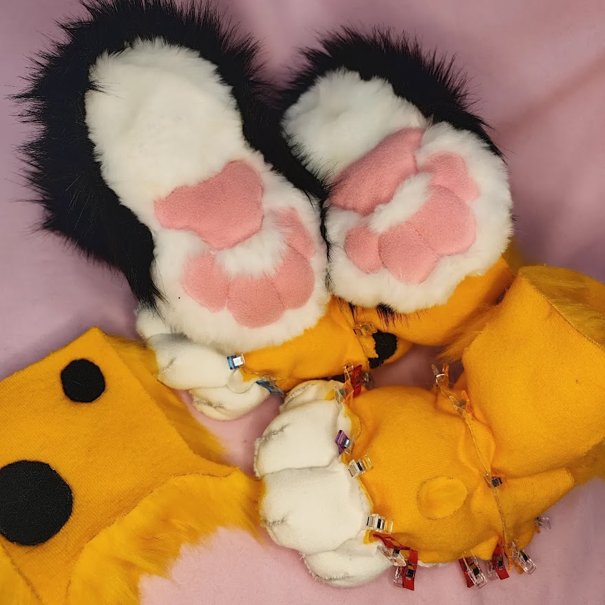 CUSTOM paws sockpaws indoor fursuit | Inspire Uplift