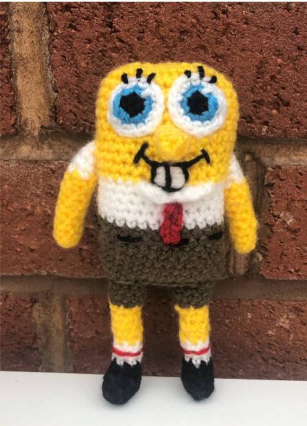 Sponge Bob: Written Crochet Patterns | Inspire Uplift