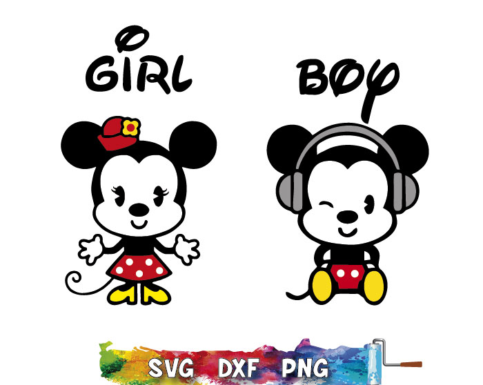 Mickey Mouse Winking Face Distressed Mickey Free SVG Files | Free SVG