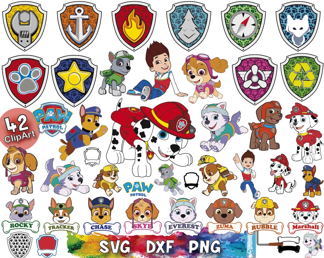 Paw Patrol svg, Chase Paw Patrol svg, Paw Patrol party svg p - Inspire ...