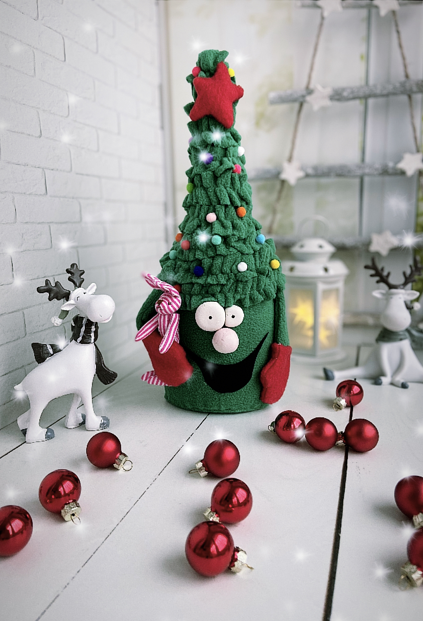 Digital download, Christmas Tree soft plush, Pattern and tut | Inspire ...