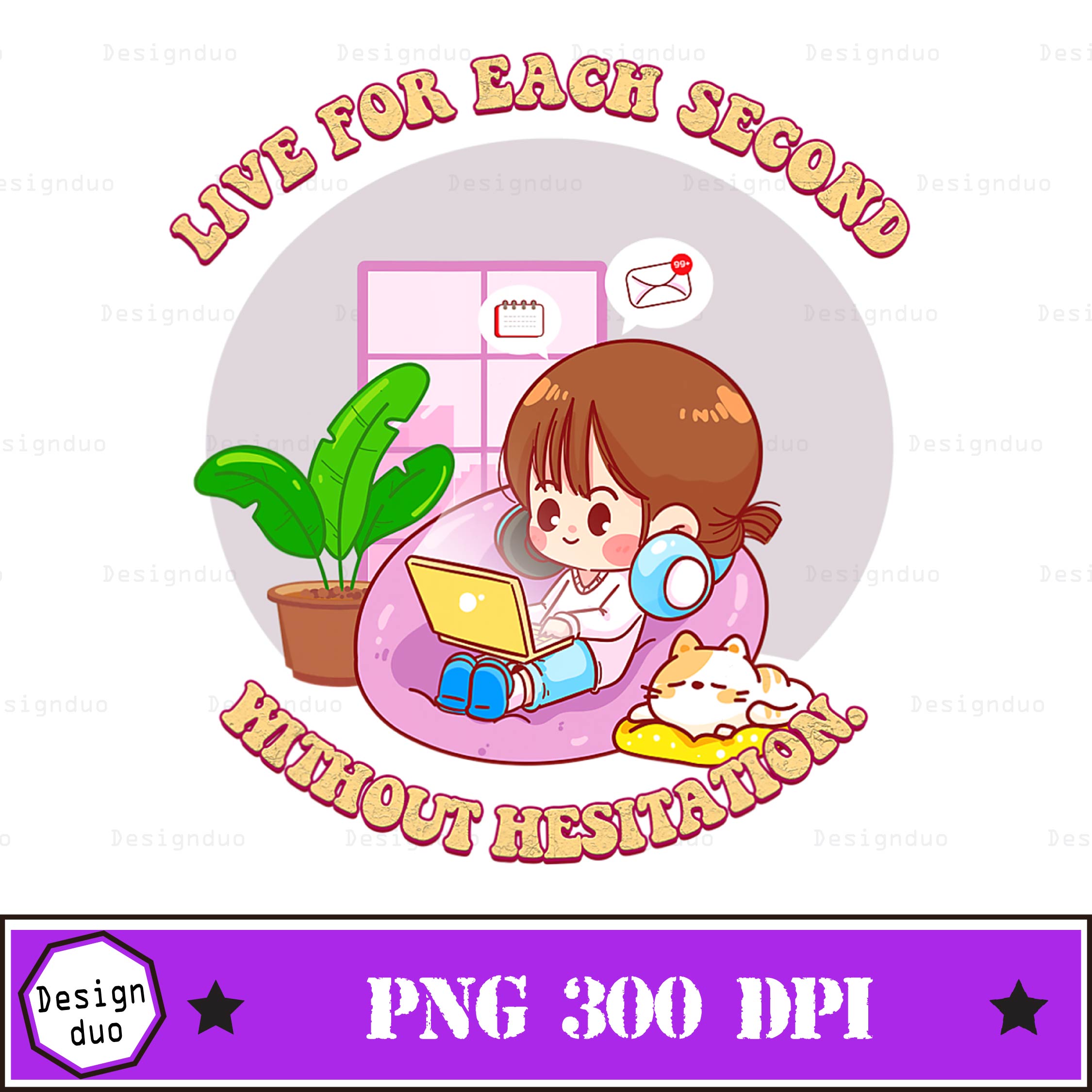 Live Without Hesitation, Sarcastic Joke Saying Png Design, S | Inspire ...