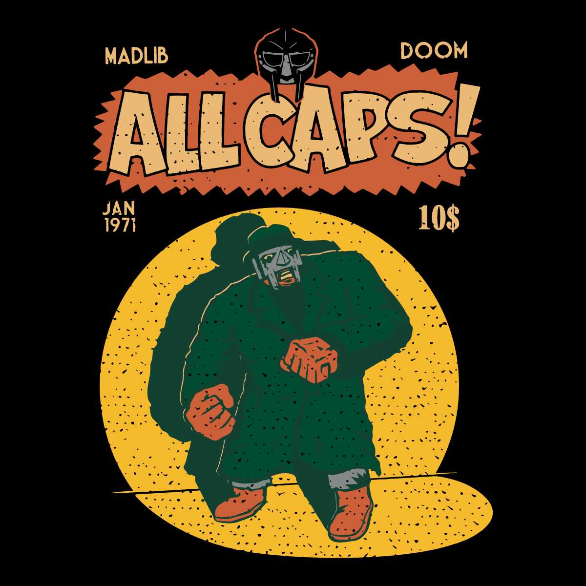 Vintage Madlib Doom Tshirt Best Design SVG Digital Files | Inspire Uplift
