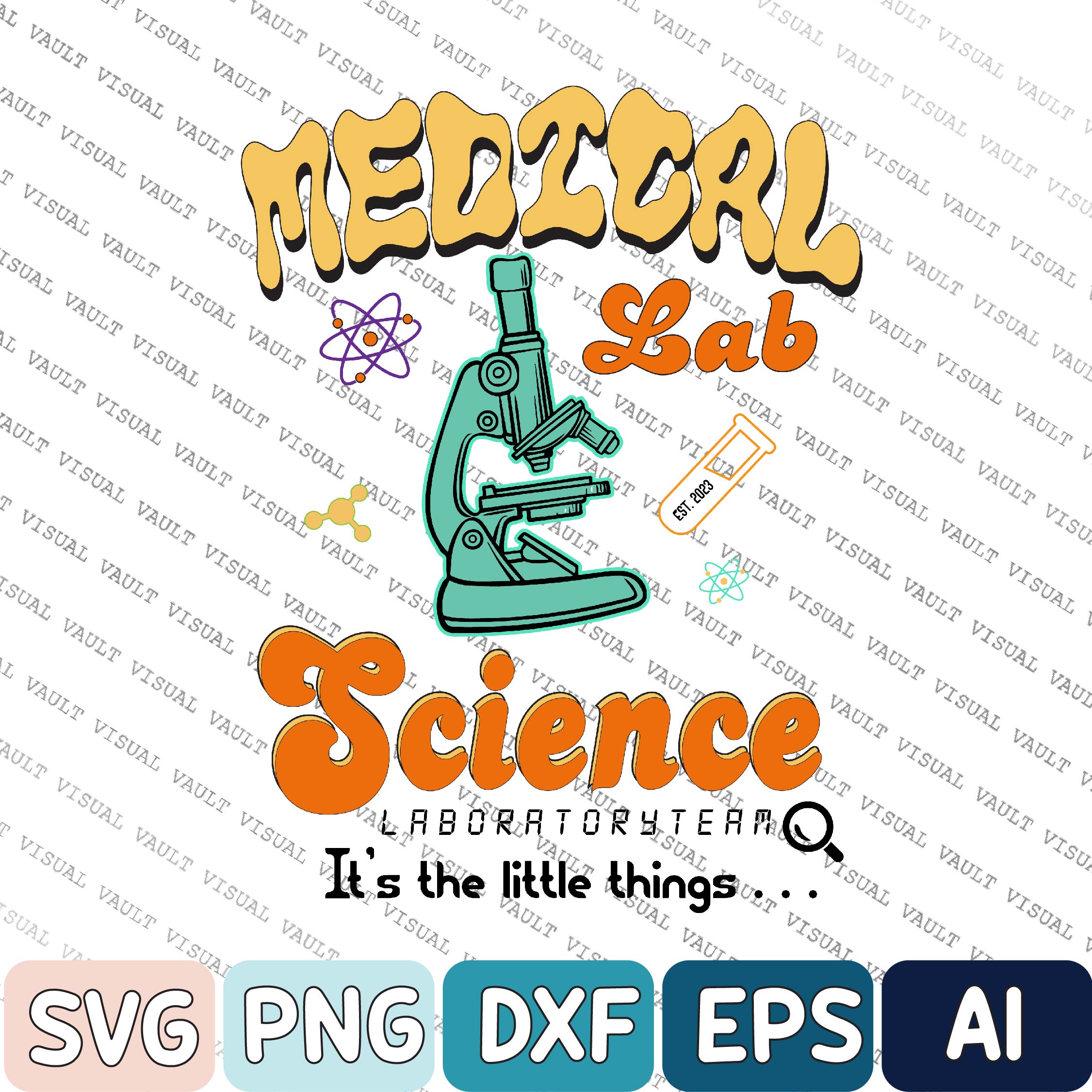 Personalized Svg, Medical Lab Science Svg, Lab Week Svg, Lab | Inspire ...