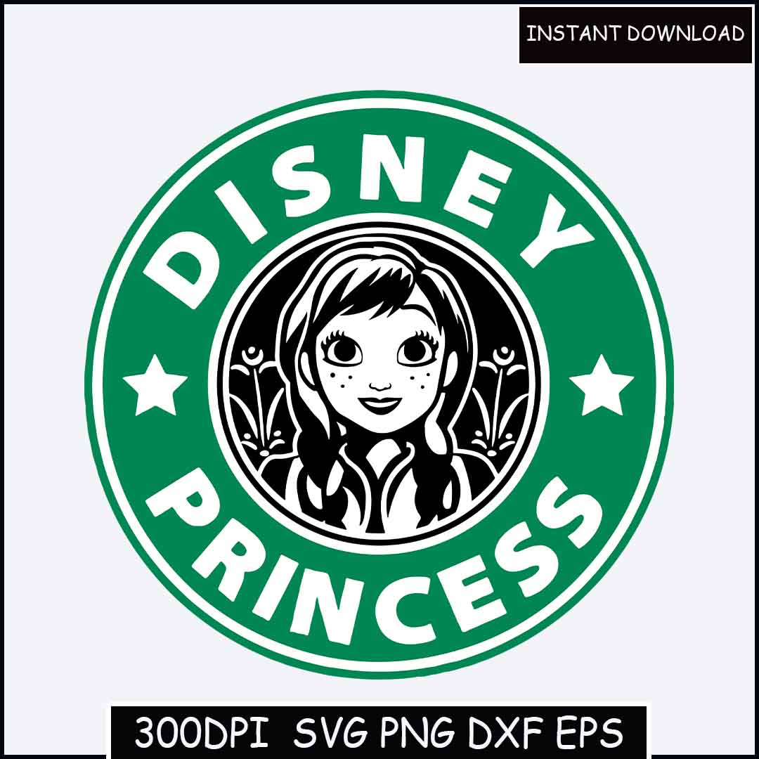 Coffee Fabric Starbucks Fabric Disney Princess Fabric Cartoo | Inspire ...
