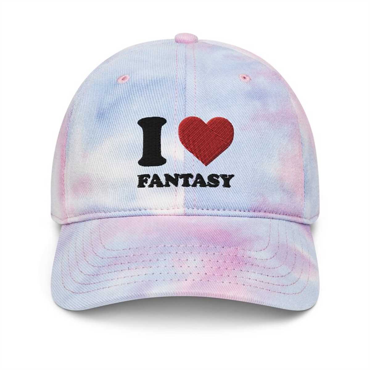 I Love Fantasy Tie dye hat, Olivia Rodrigo 2022 Hat, I Heart | Inspire ...